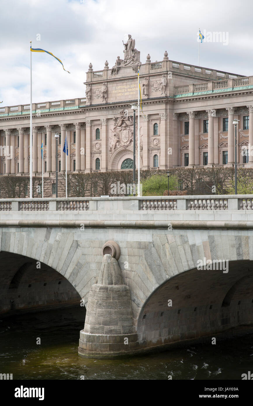 Parliament house stockholm hi-res stock photography and images - Alamy