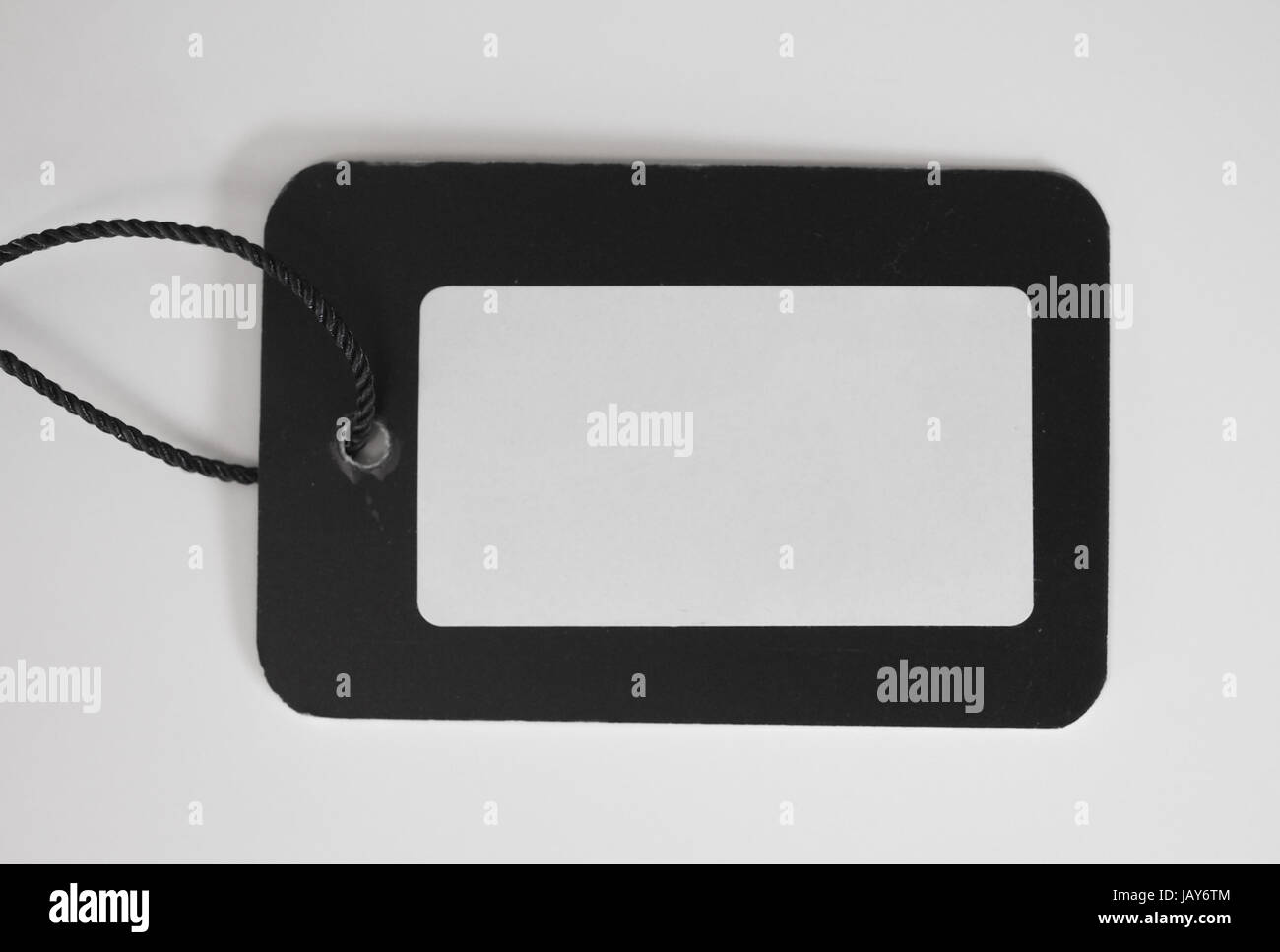 A paper tag or label or sticker Stock Photo - Alamy