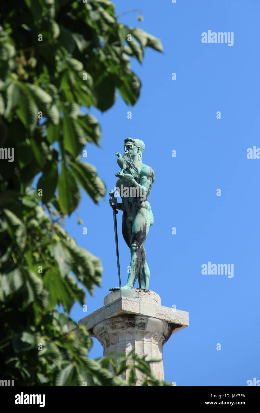 Pobednik monument, Belgrade - Serbia Stock Photo - Alamy