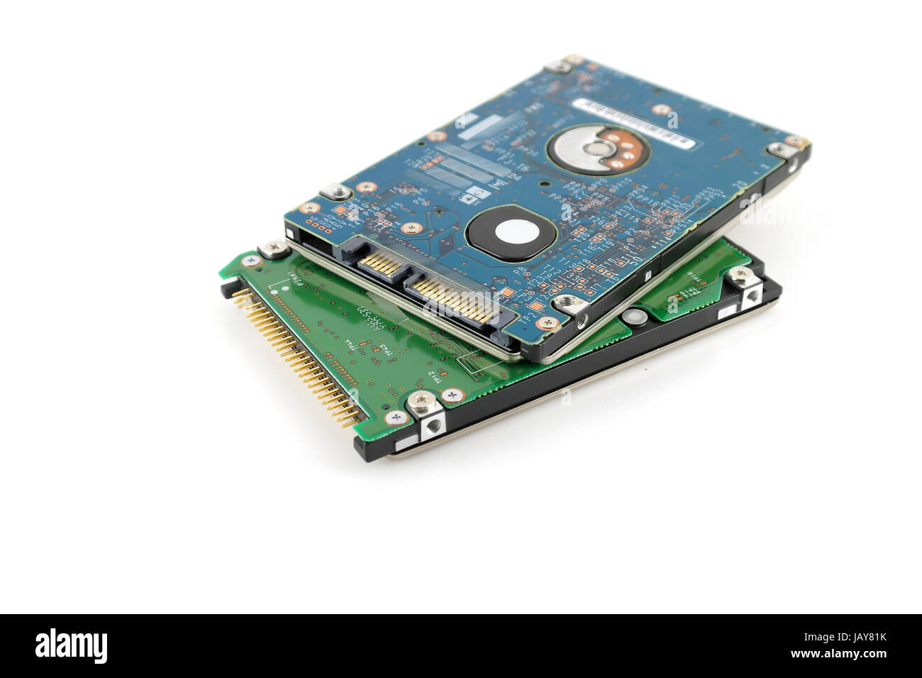 Two hard disk drives hi-res stock photography and images - Alamy