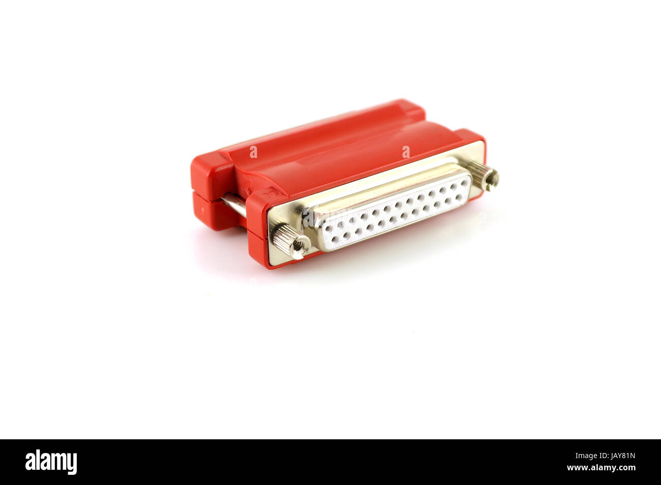 LPT interface adapter (Key) for computer over white Stock Photo - Alamy