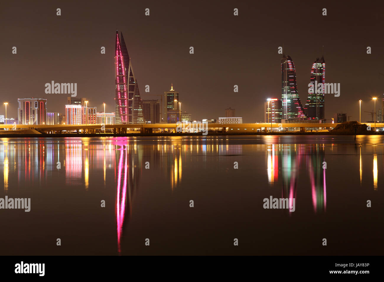Bahrain bay buildings hi-res stock photography and images - Alamy