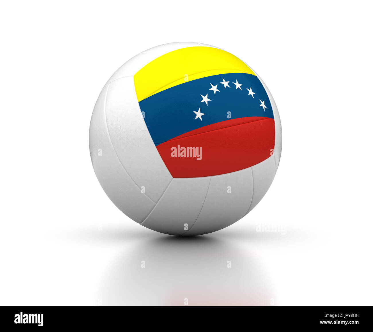Venezuelan Volleyball Team (isolated with clipping path Stock Photo - Alamy