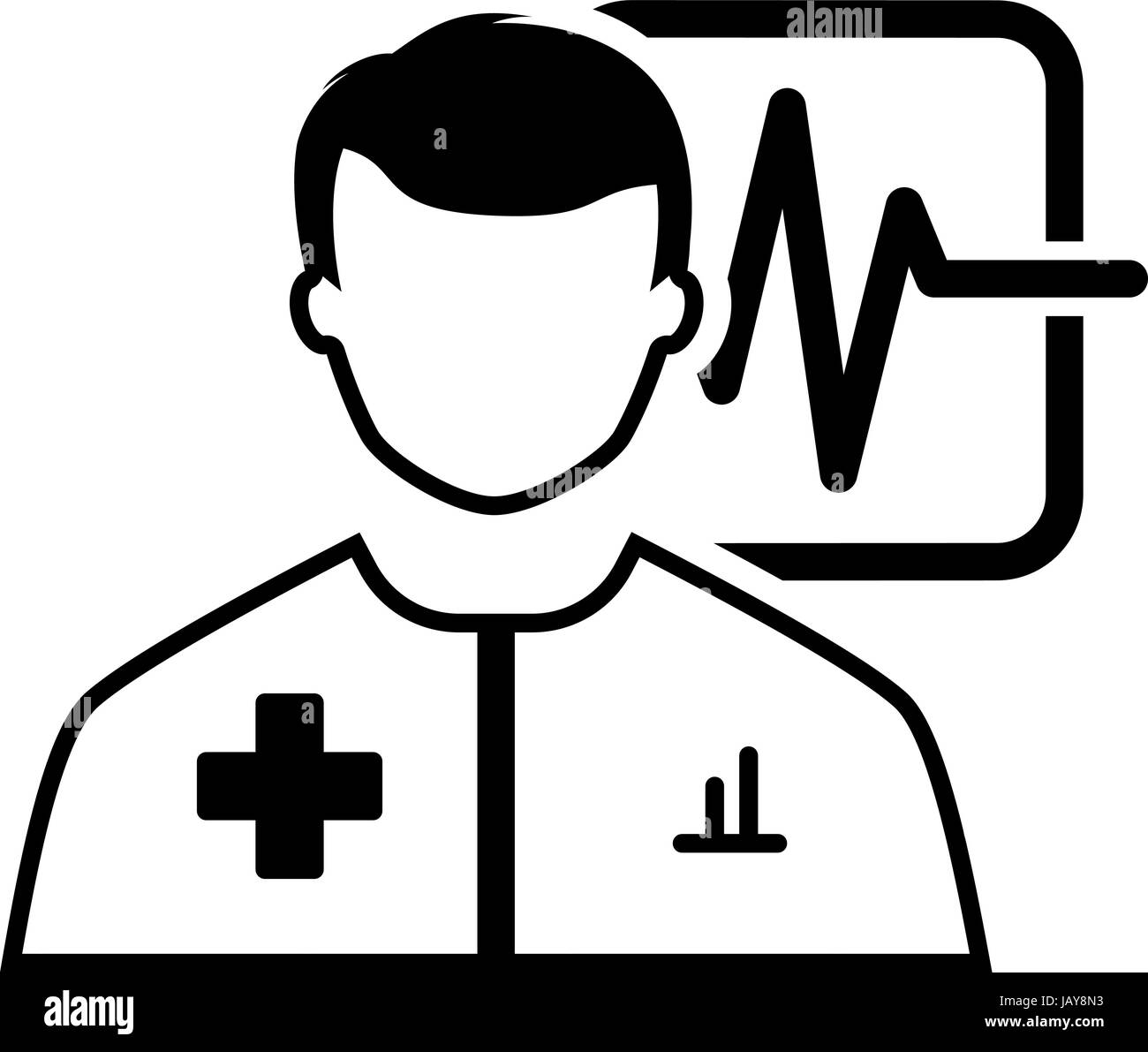 Doctor icon hi-res stock photography and images - Alamy
