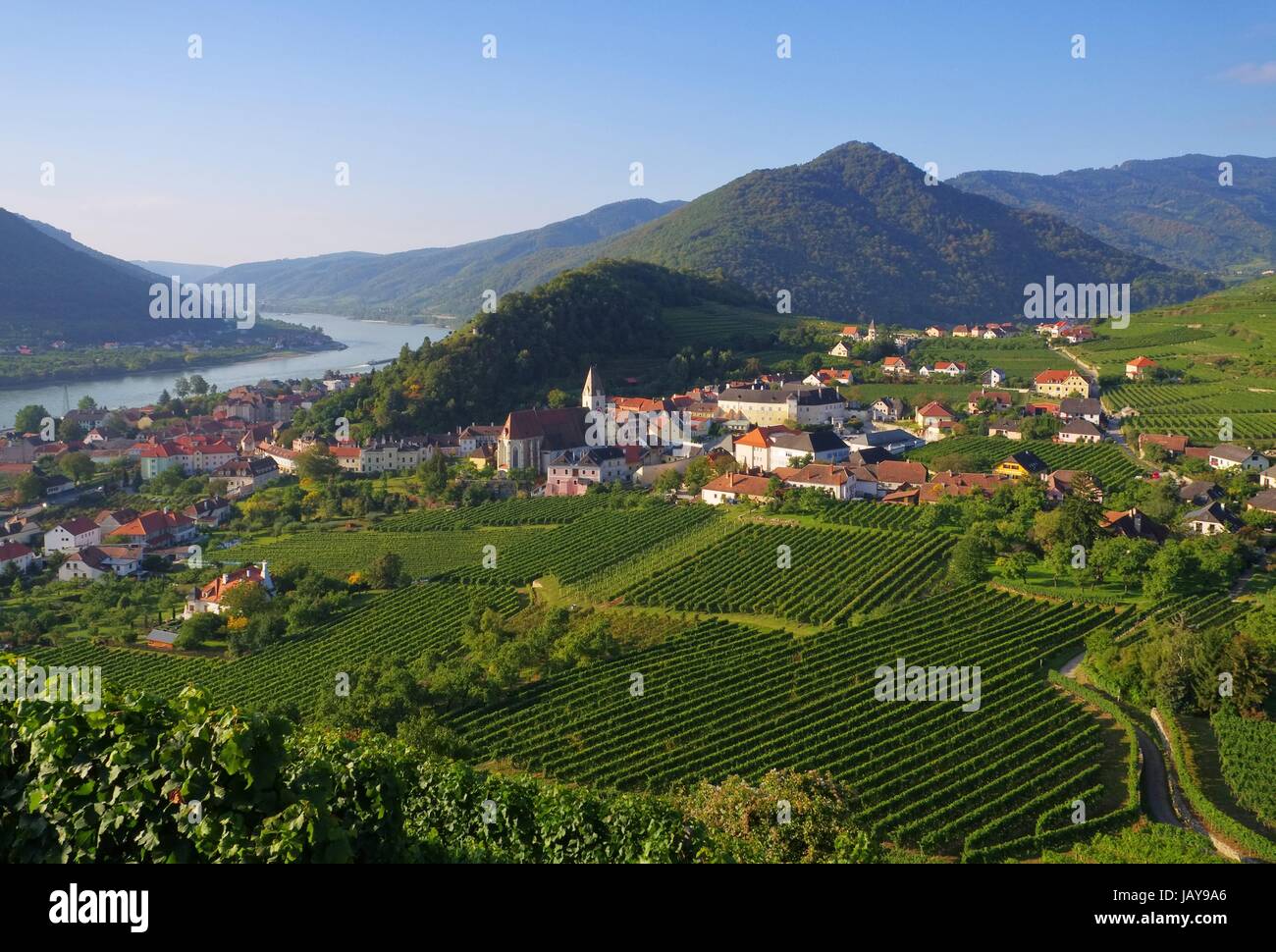 Spitz in der Wachau - Spitz in Wachau 01 Stock Photo - Alamy