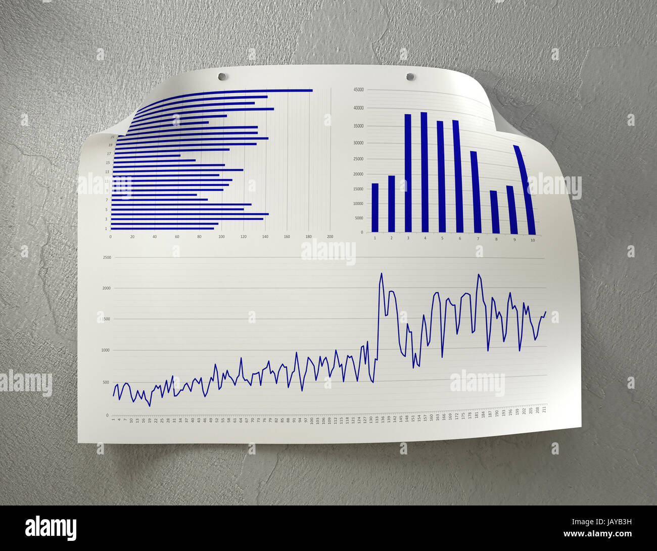 Old wall street graph hi-res stock photography and images - Alamy