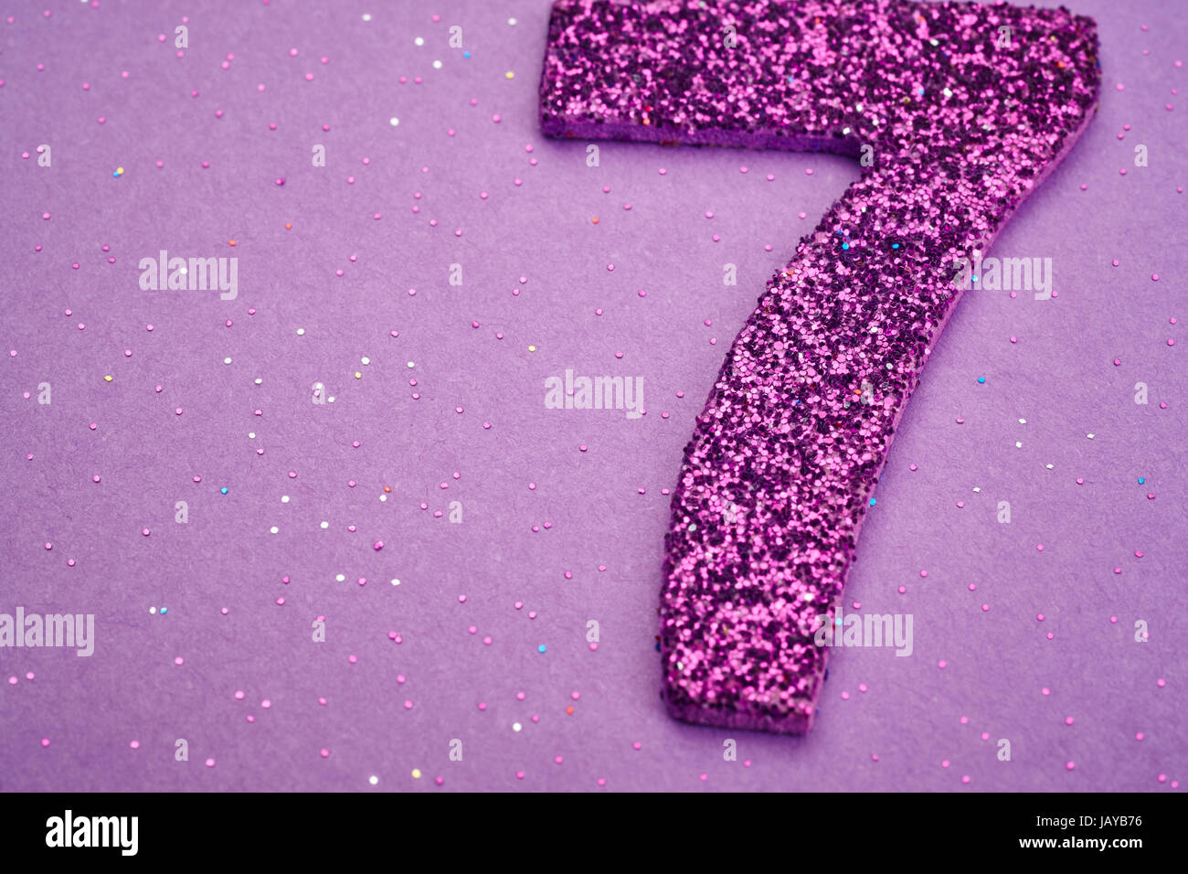 Purple Number 7