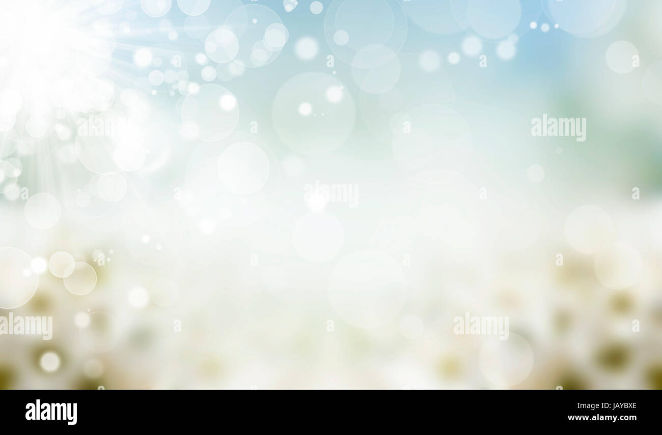 Spring background with colorful lights Stock Photo - Alamy