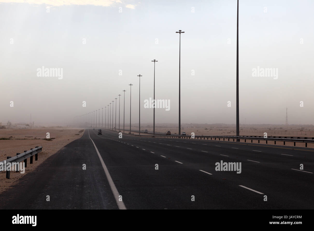 Qatar doha sandstorm hi-res stock photography and images - Alamy