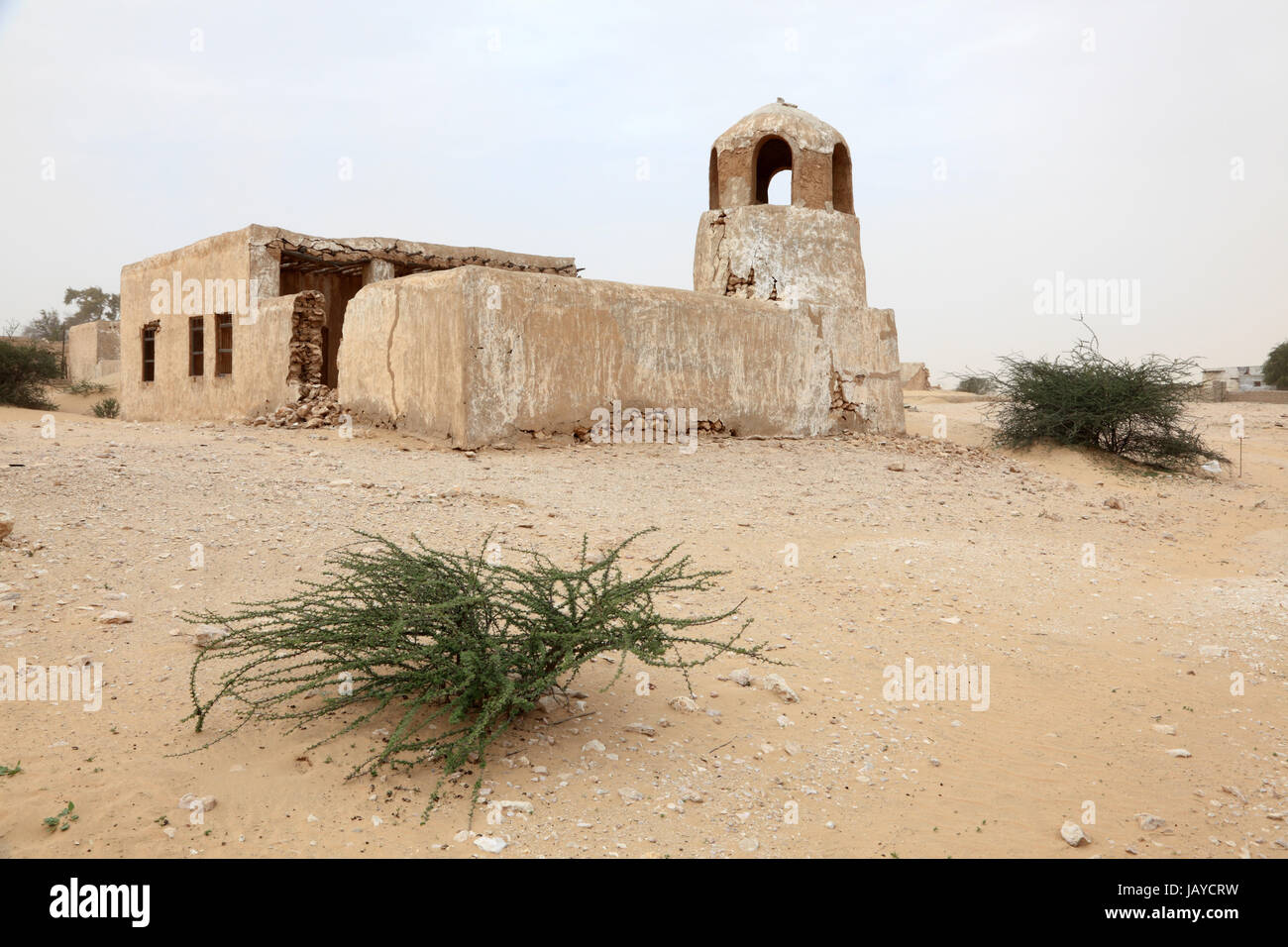 Old house in an abandoned village. Qatar, Middle East Stock Photo - Alamy
