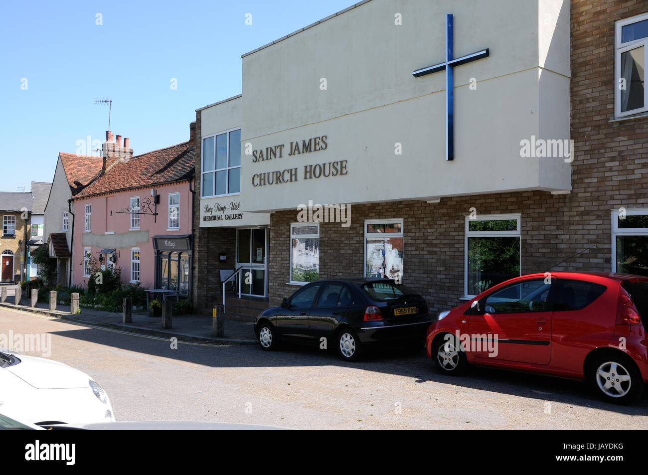 St James Church House, Bushey, Hertfordshire,, in the lane leading from ...