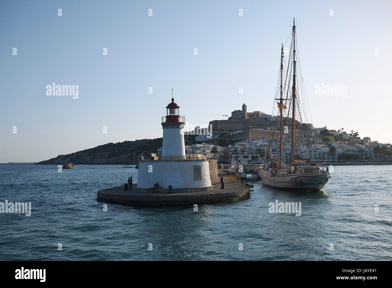 Beautiful lighthouse ibiza hi-res stock photography and images - Alamy