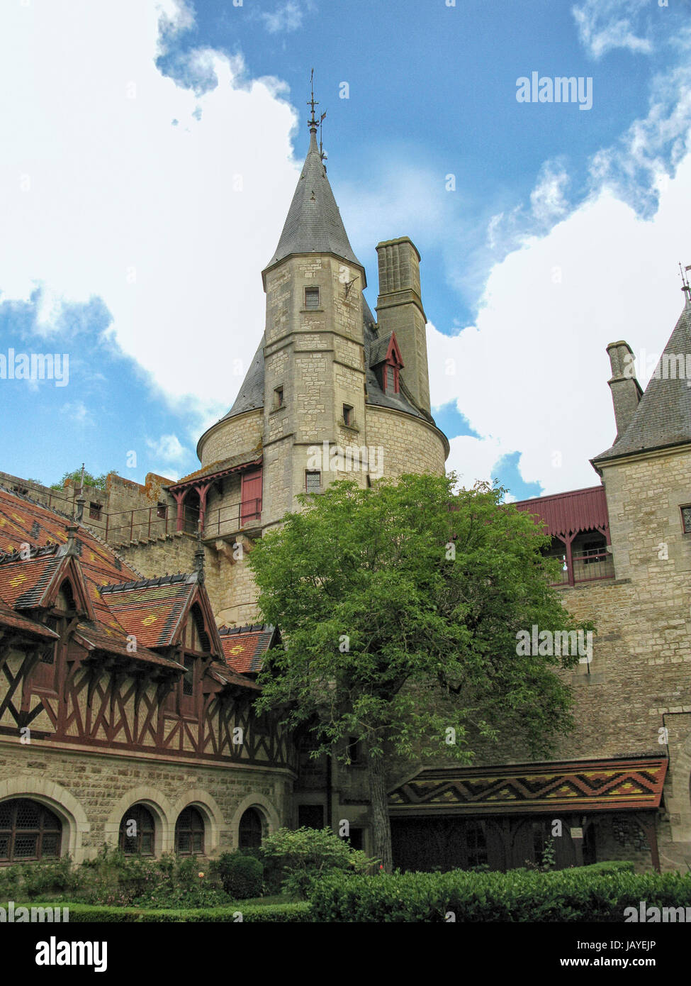 French roman castle hi-res stock photography and images - Alamy