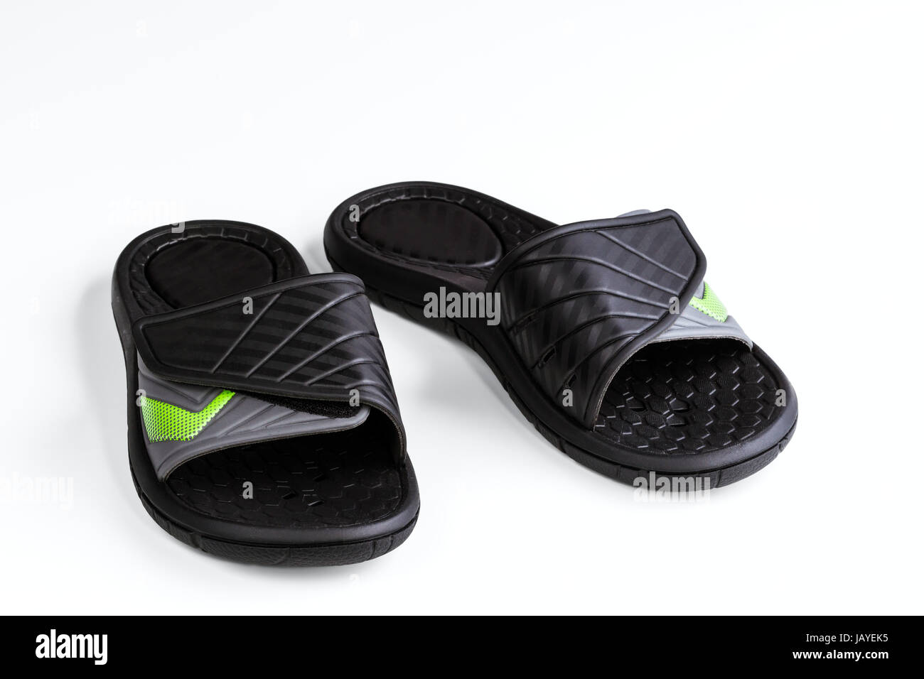 black slide isolated on white background Stock Photo - Alamy