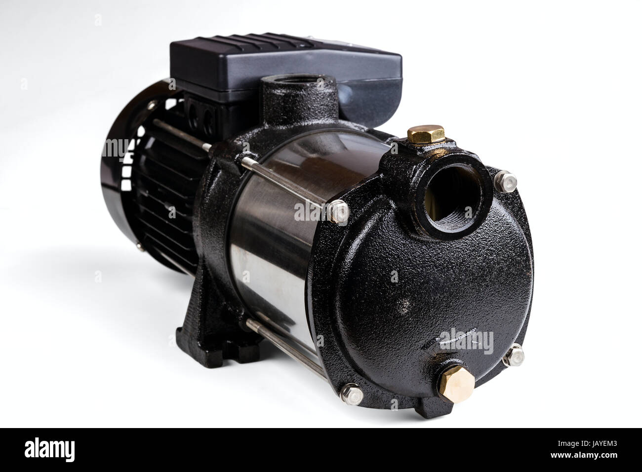 water pump isolated on white background Stock Photo - Alamy