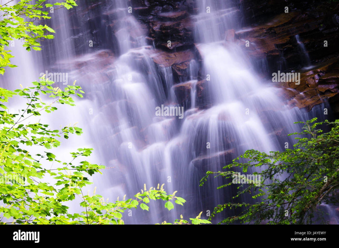 Water gushing down rocks hi-res stock photography and images - Alamy