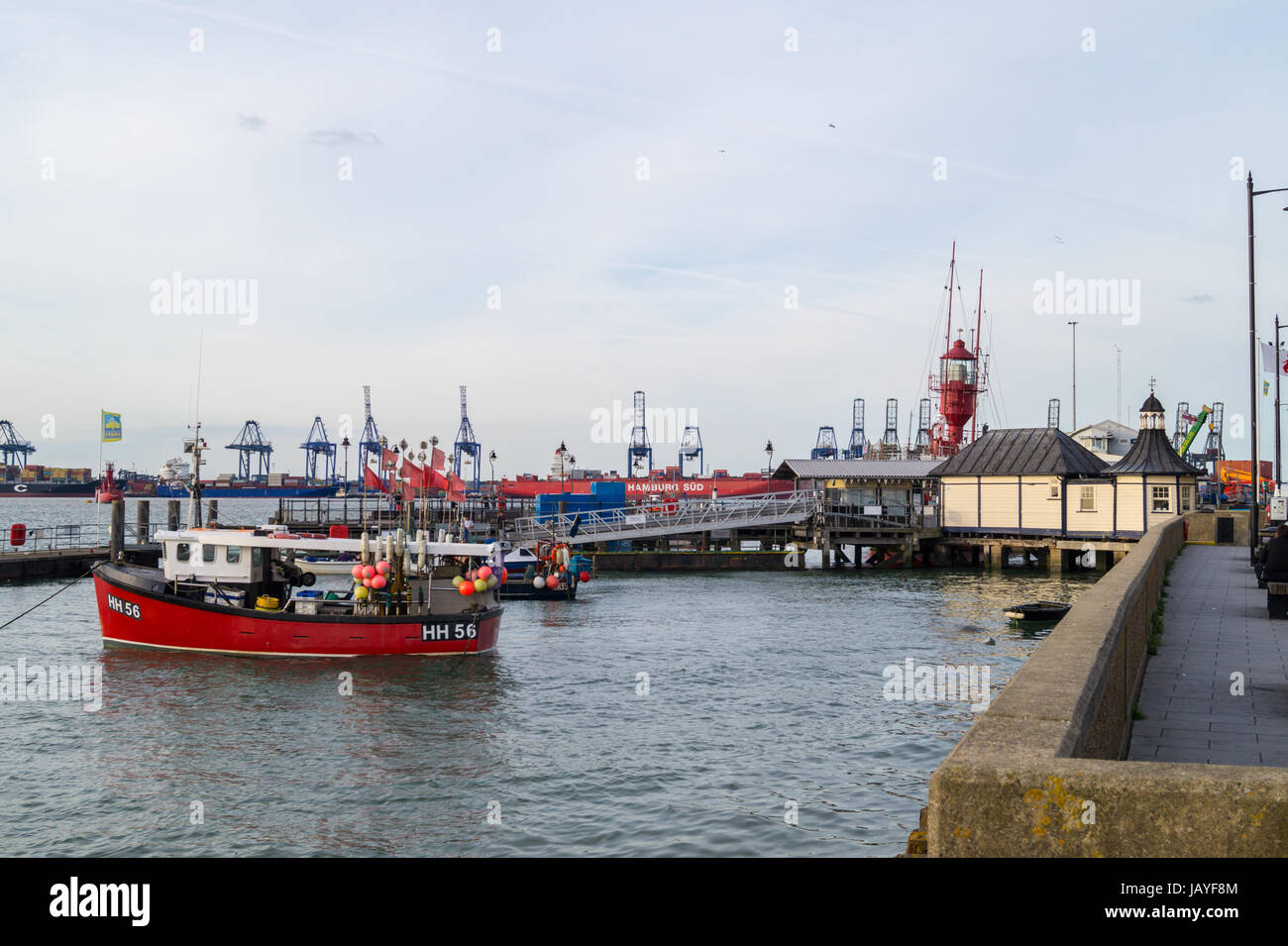 Hapenny pier harwich essex felixstowe hi-res stock photography and ...