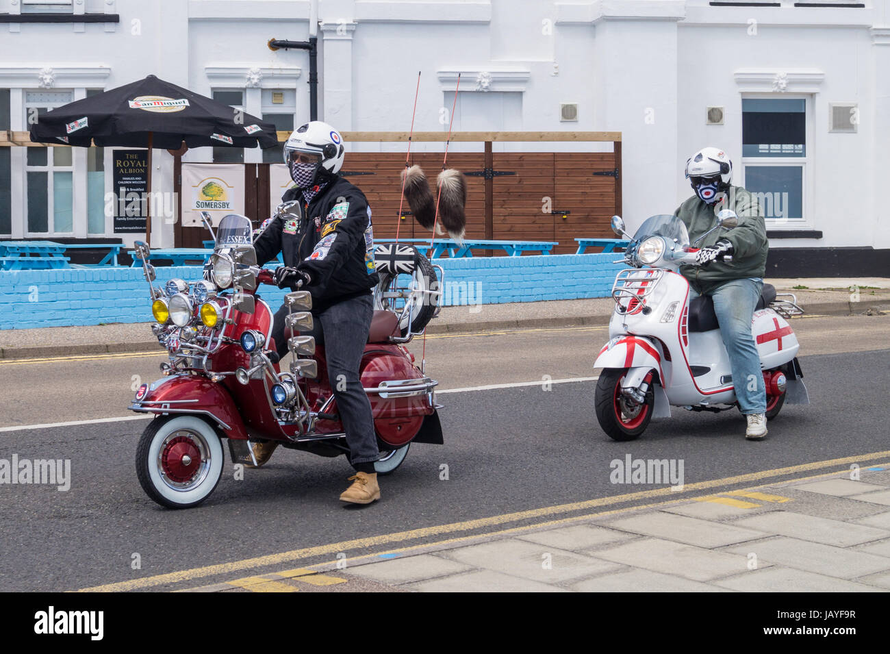Mod scooters hi-res stock photography and images - Alamy