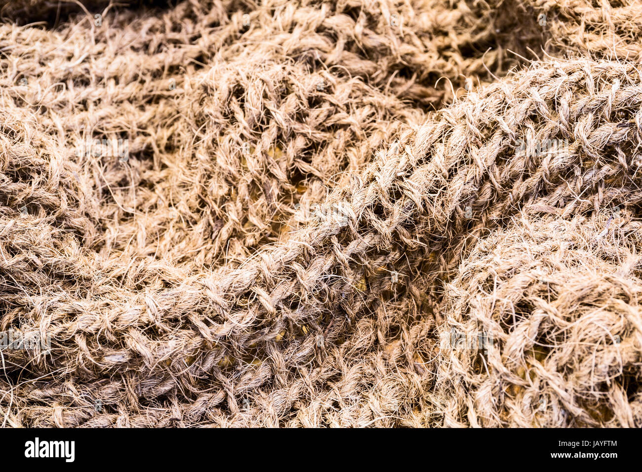 Texture of coarse sack cloth. Close up Stock Photo - Alamy