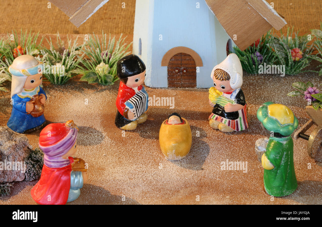 Dutch nativity scene holland hi-res stock photography and images - Alamy