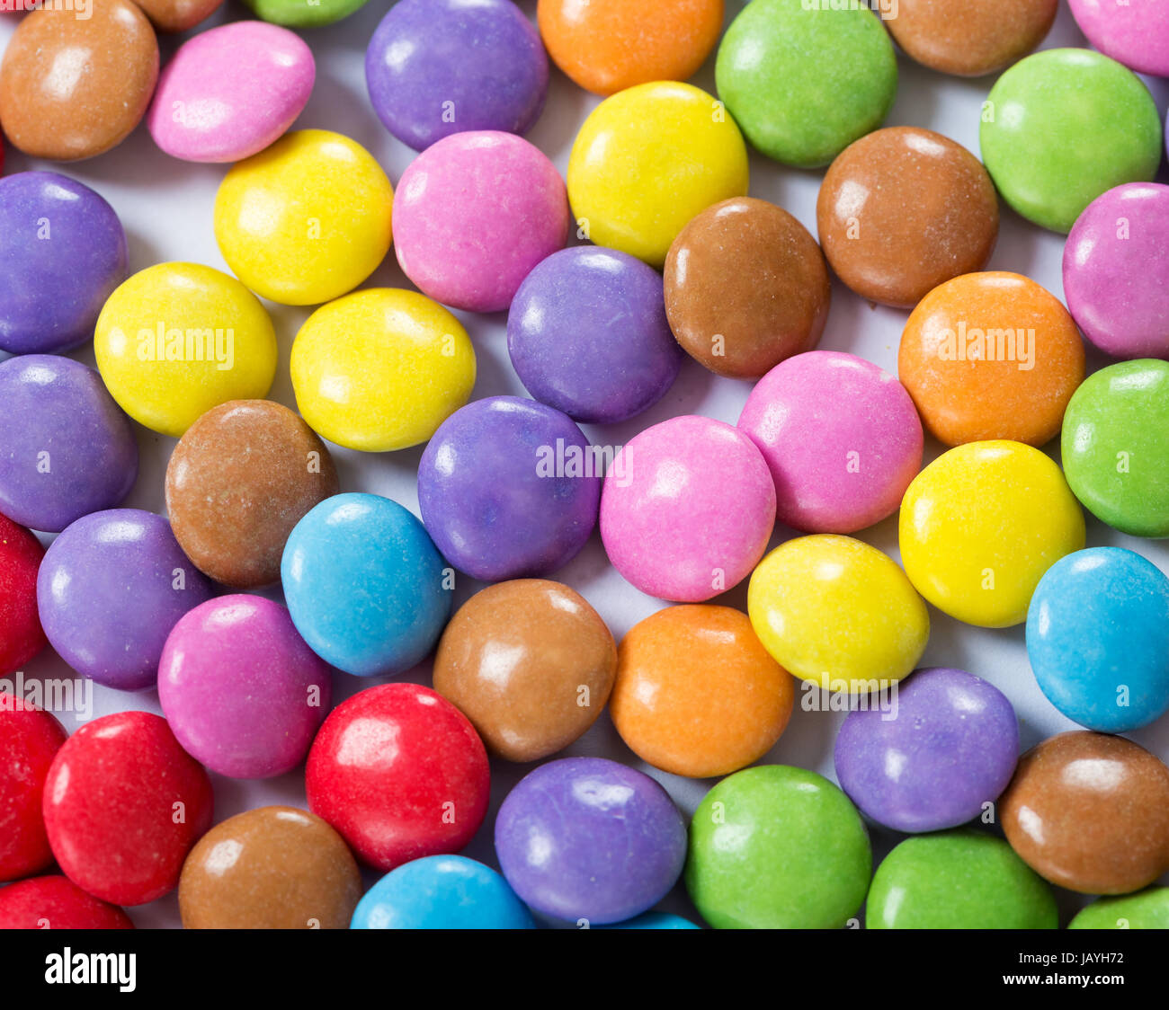 Colourful Chocolate bean Stock Photo - Alamy