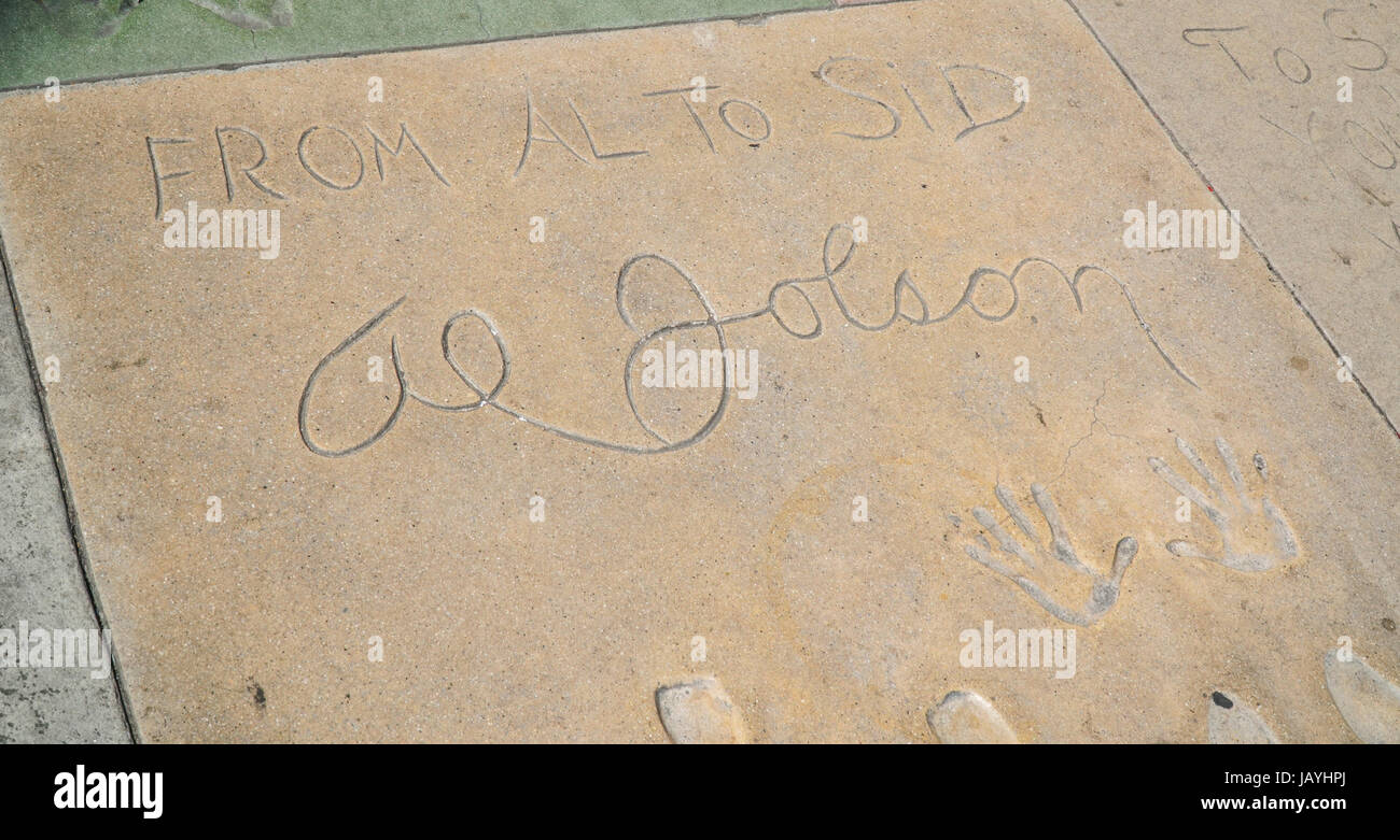 Famous Footprints And Handprints At Chinese Theater In Hollywood LOS ANGELES CALIFORNIA famous-footprints-and-handprints-at-chinese-theater-in-hollywood-los-angeles-california