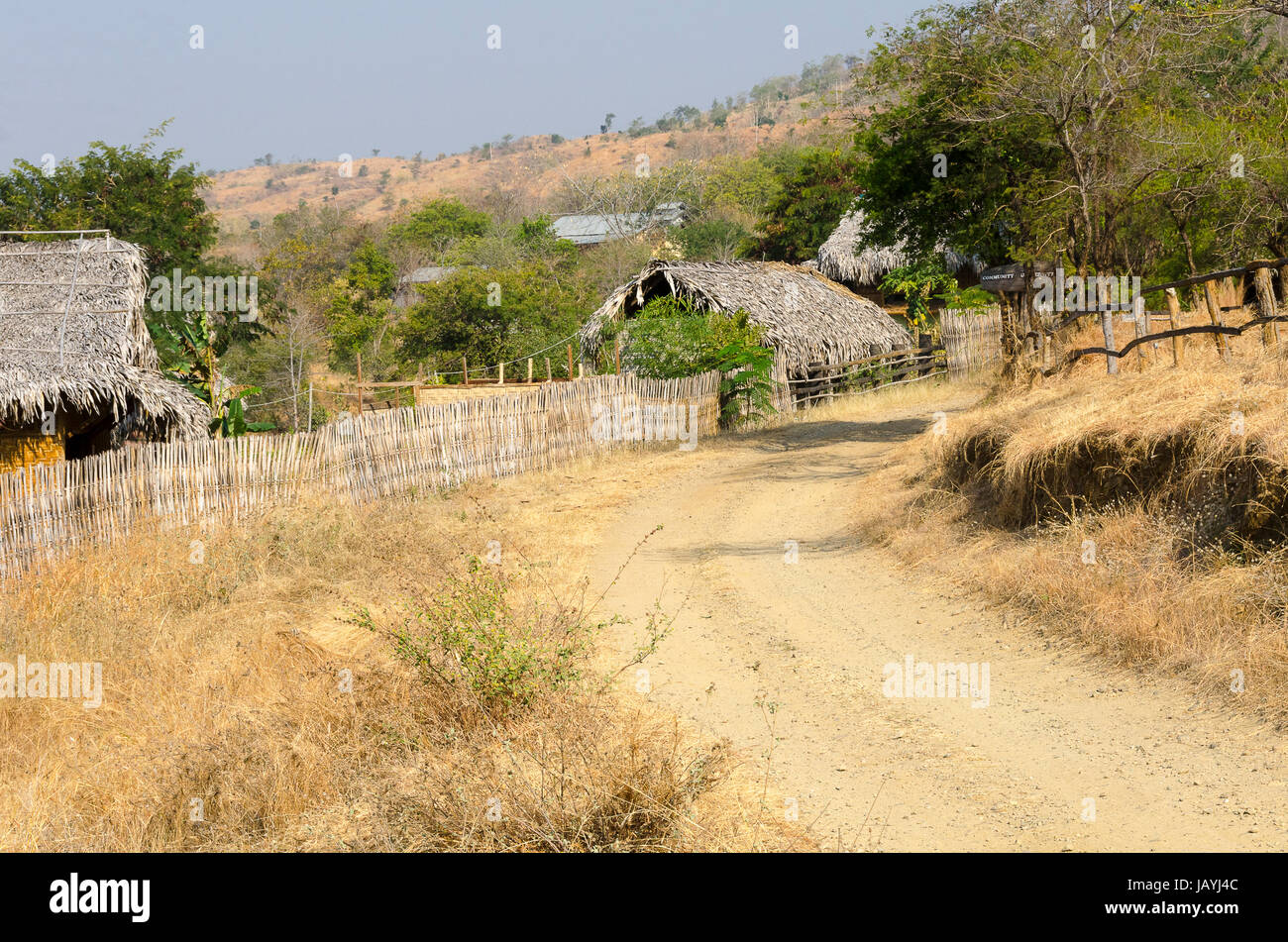 Myanmar remote village hi-res stock photography and images - Alamy