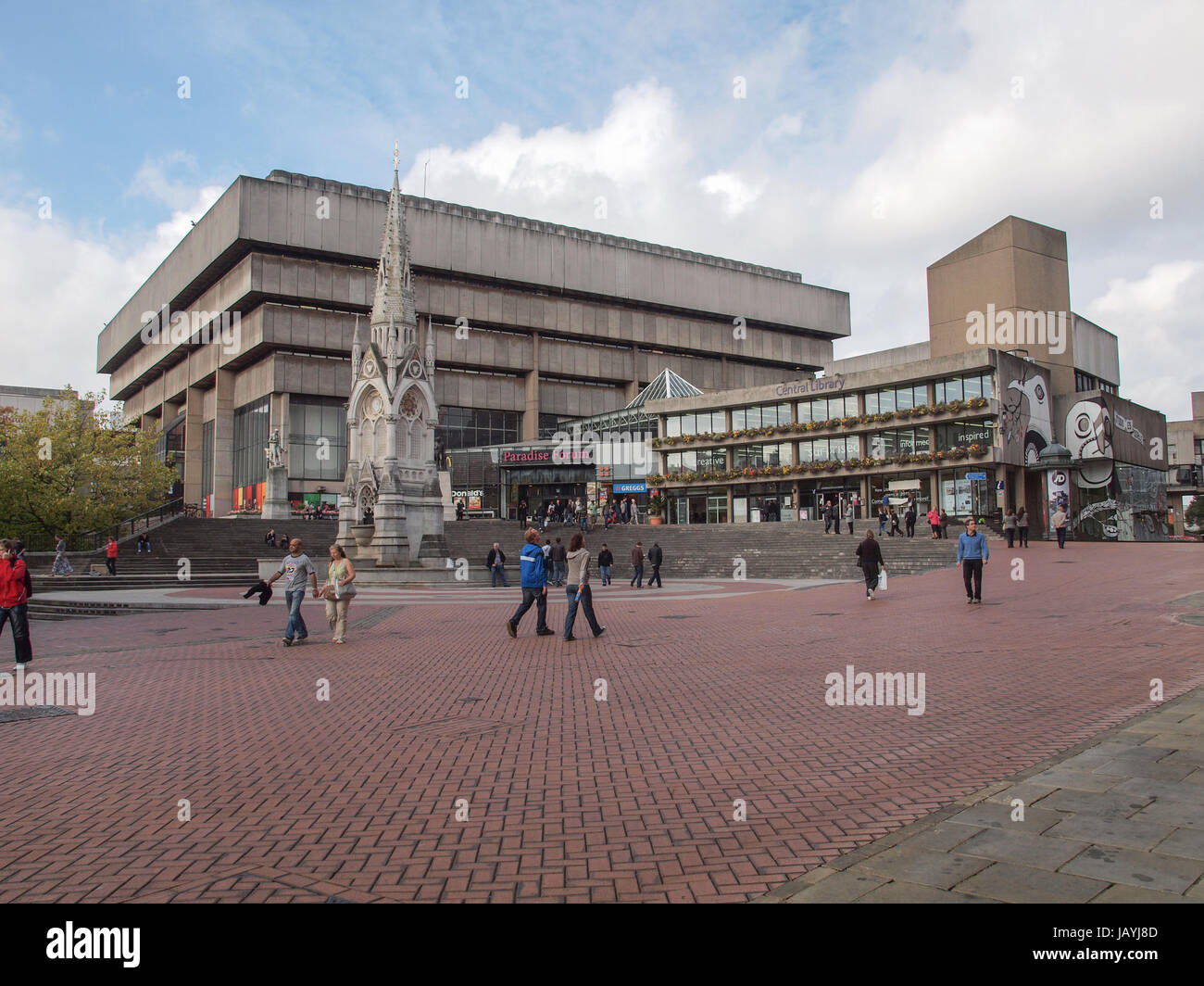 BIRMINGHAM, ENGLAND, UK - SEPTEMBER 24, 2011: The Birmingham Central ...