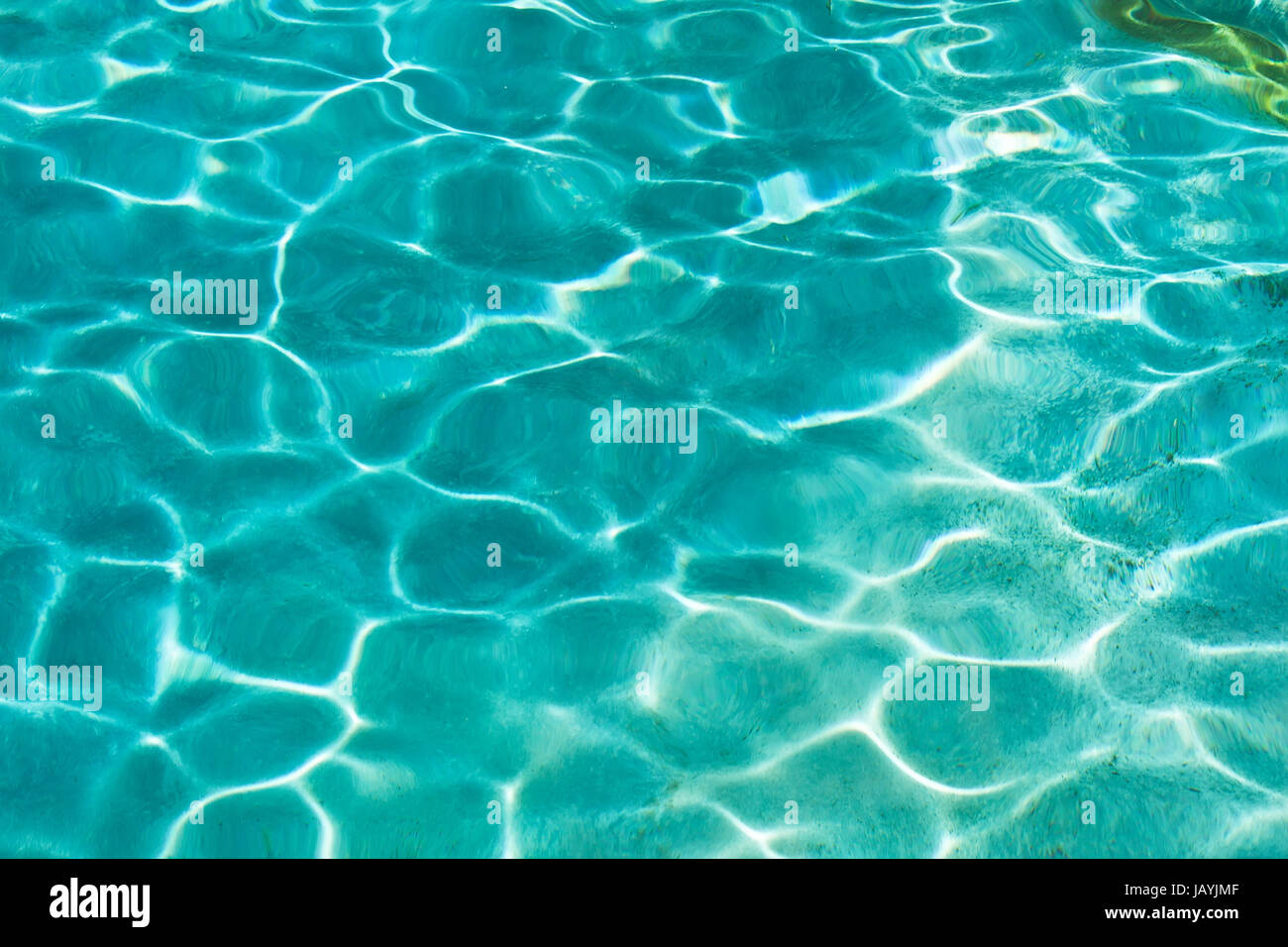 Blue and transparent sea water texture pattern Stock Photo - Alamy