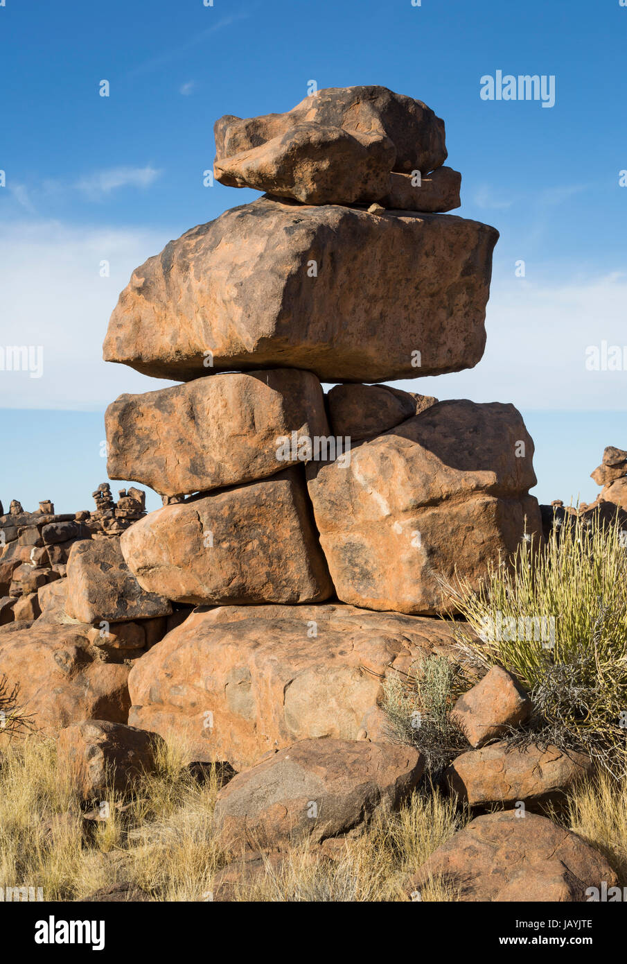 Strange rock formations in Namibia, Southern Africa Stock Photo - Alamy
