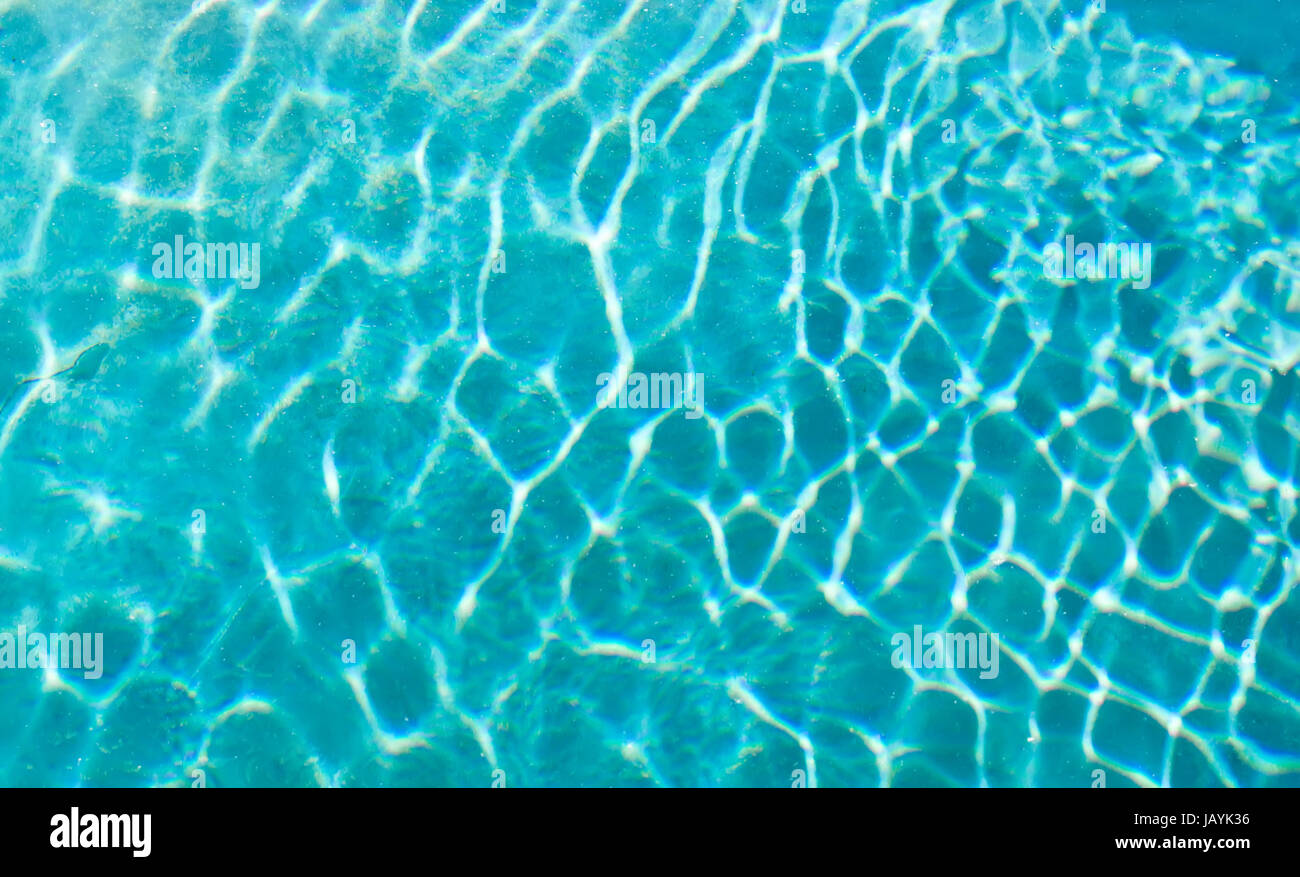 Blue and transparent sea water texture pattern Stock Photo - Alamy