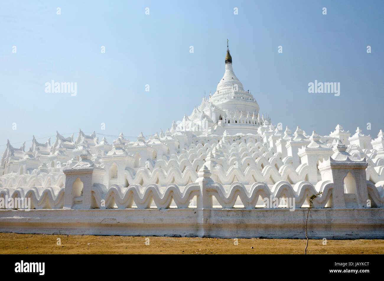 Mya Thein Tan temple, Mingin, near Mandalay, Myanmar Stock Photo - Alamy