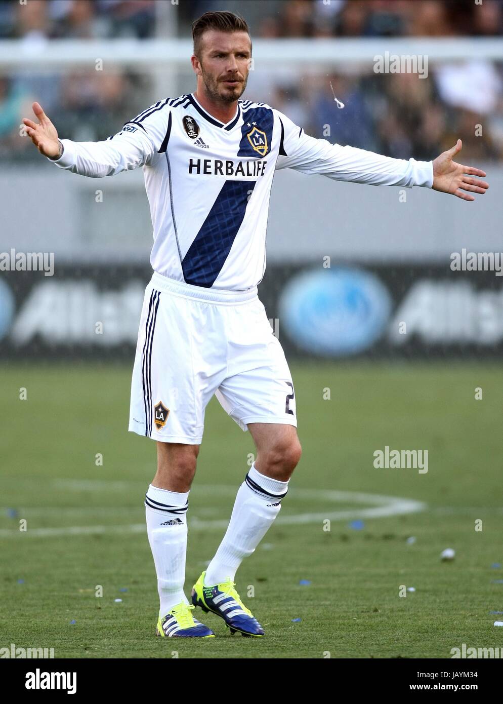 DAVID BECKHAM LA GALAXY CARSON LOS ANGELES CALIFORNIA USA 05 May 2012 ...