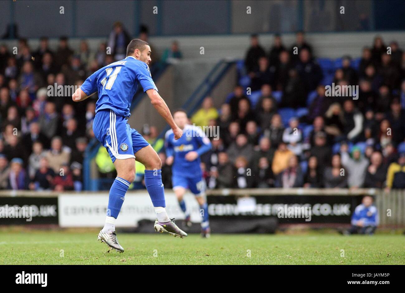 COLIN DANIEL SCORES MACCLESFIELD V BOLTON WANDERER MOSS ROSE GROUND ...