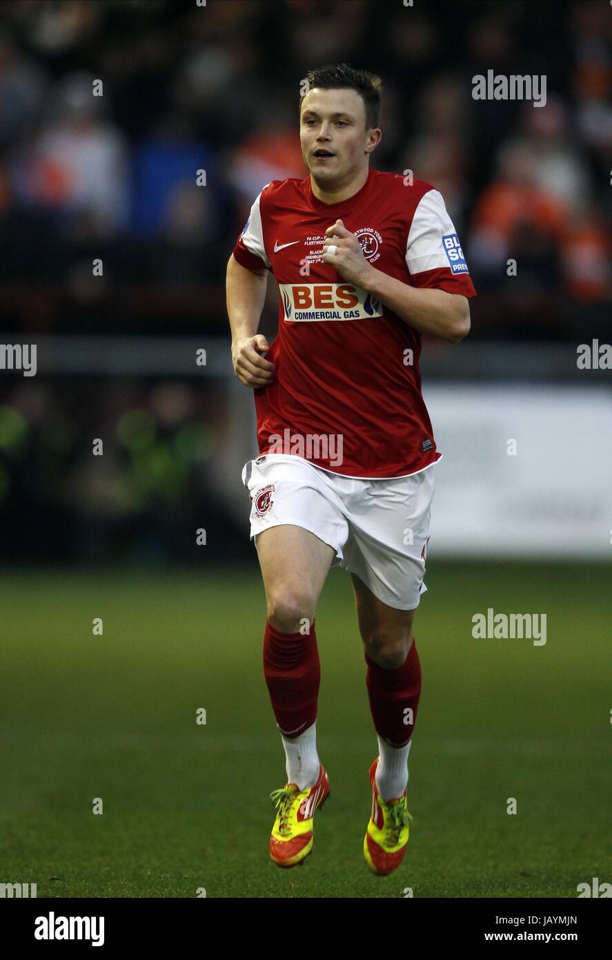 ANDREW MANGAN FLEETWOOD TOWN FC FLEETWOOD TOWN FC HIGHBURY STADIUM ...