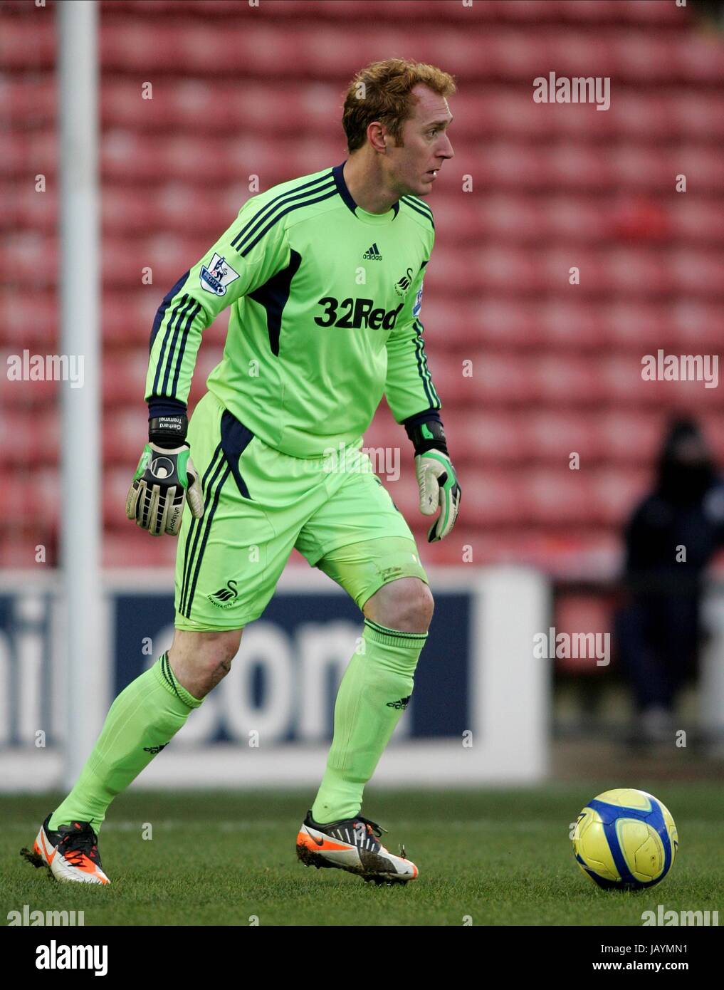 GERHARD TREMMEL SWANSEA CITY FC SWANSEA CITY FC OAKWELL STADIUM ...