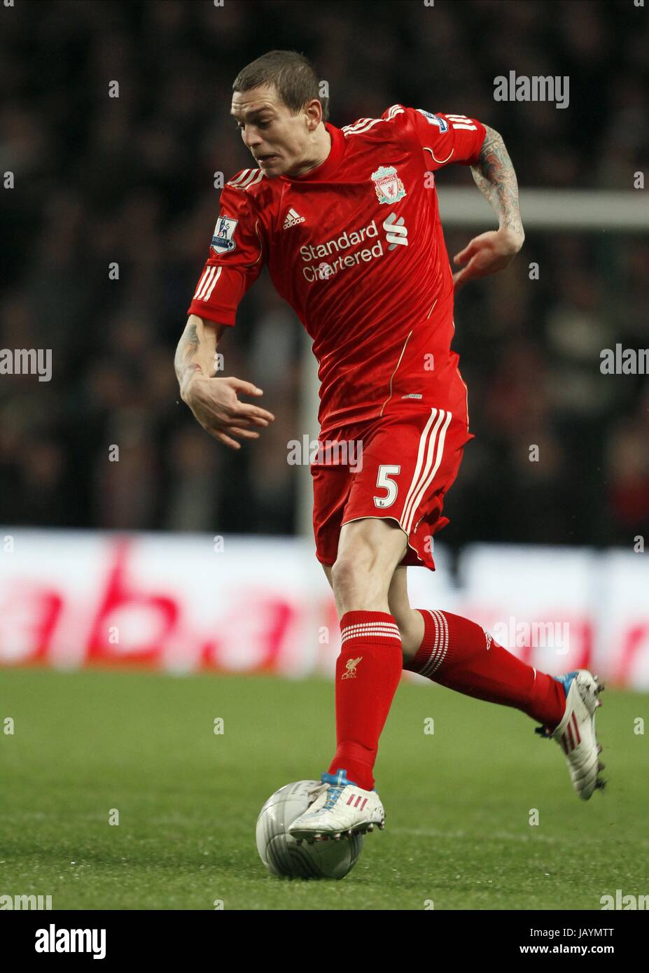 DANIEL AGGER LIVERPOOL FC LIVERPOOL FC ETIHAD STADIUM MANCHESTER ...