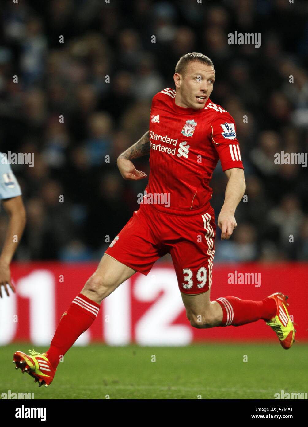 CRAIG BELLAMY LIVERPOOL FC LIVERPOOL FC ETIHAD STADIUM MANCHESTER ...