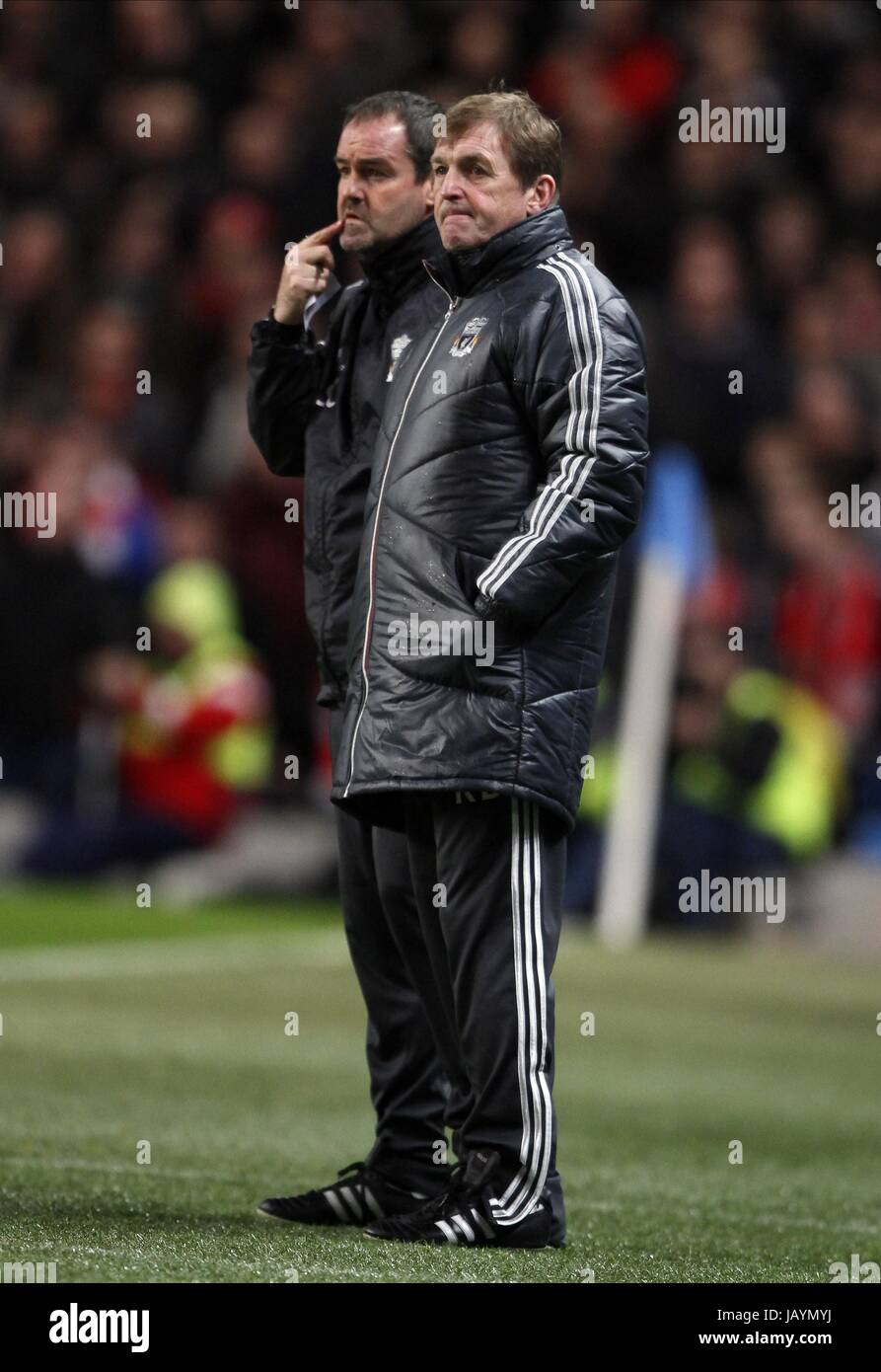 KENNY DALGLISH STEVE CLARKE LIVERPOOL FC MANAGER LIVERPOOL FC MANAGER ...