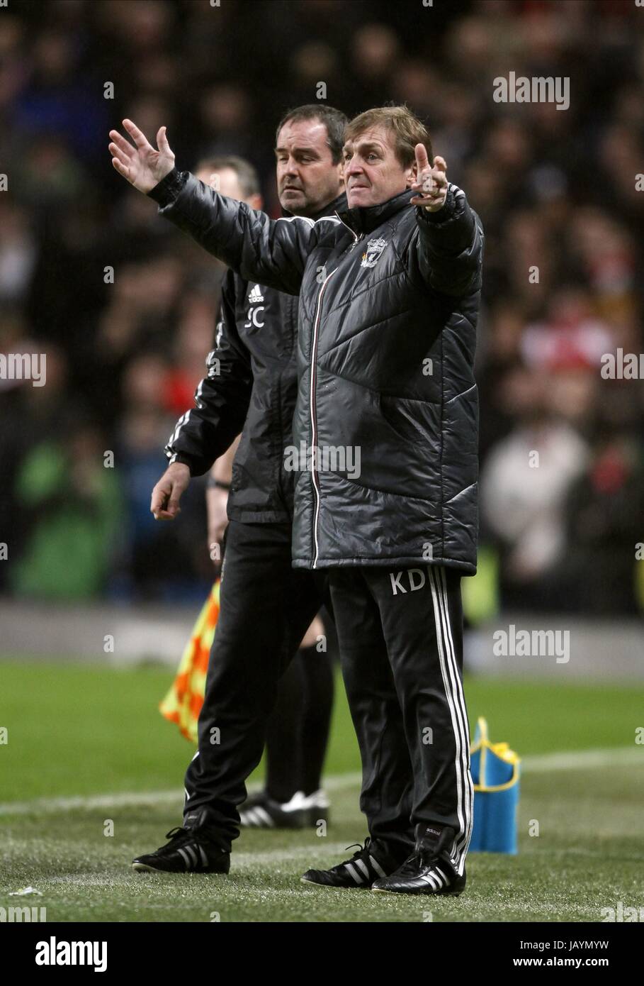 KENNY DALGLISH LIVERPOOL FC MANAGER LIVERPOOL FC MANAGER ETIHAD STADIUM ...
