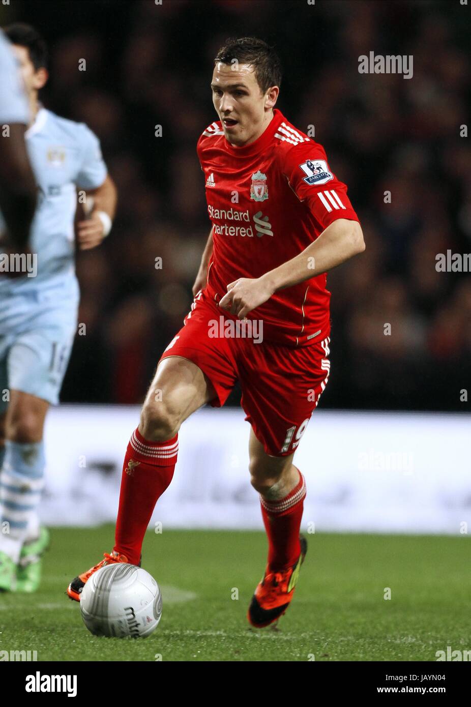 STEWART DOWNING LIVERPOOL FC LIVERPOOL FC ETIHAD STADIUM MANCHESTER ...