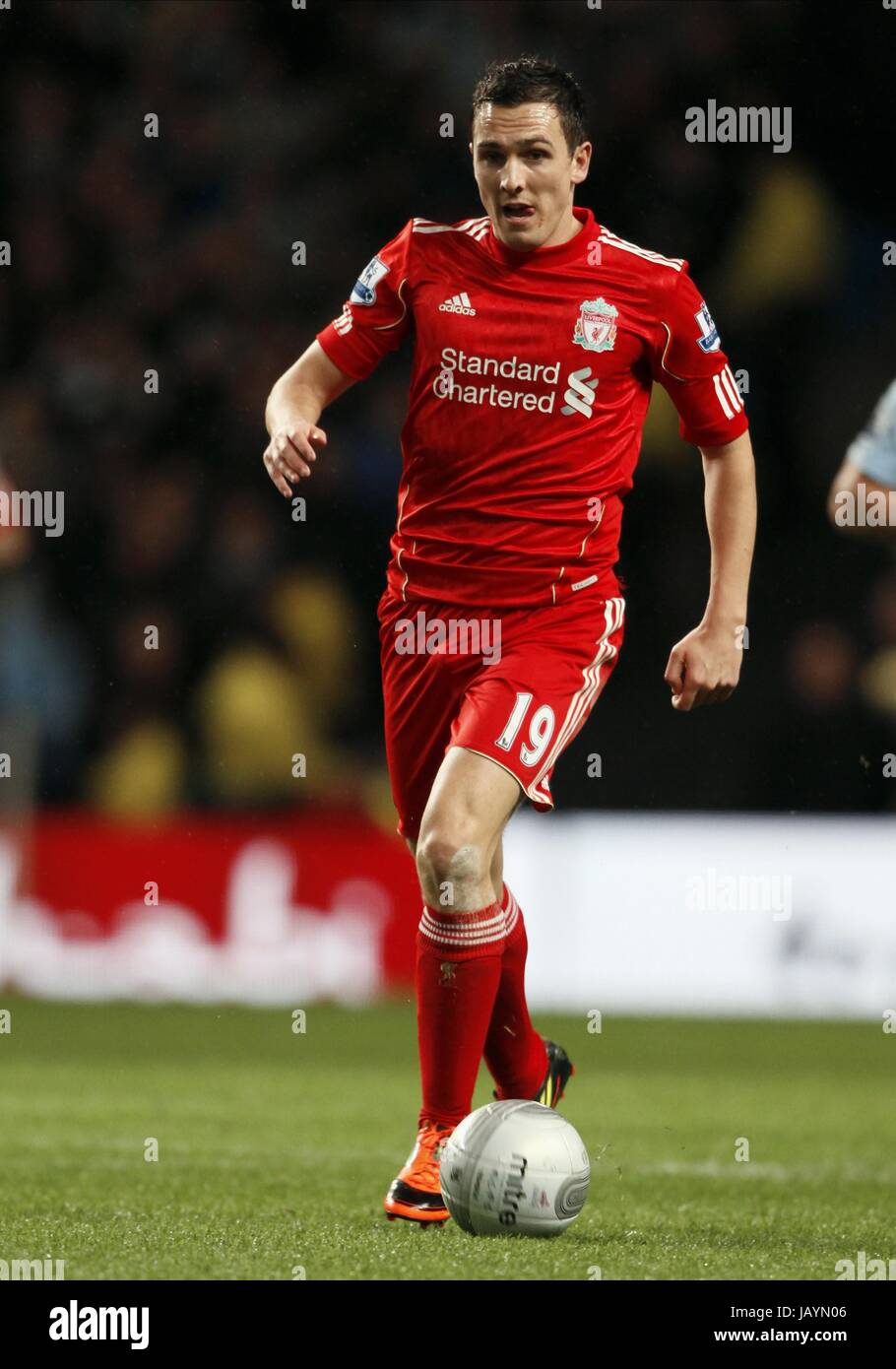 STEWART DOWNING LIVERPOOL FC LIVERPOOL FC ETIHAD STADIUM MANCHESTER ...