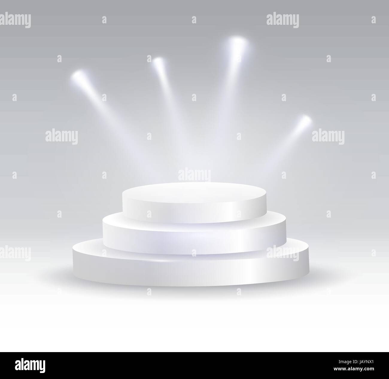 Round 3d podium platform Stock Vector Images - Alamy