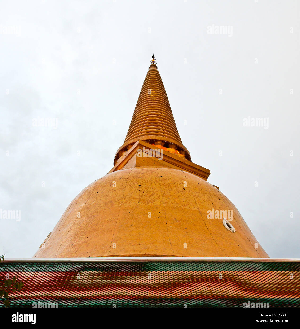 Phra Pathom Chedi, the tallest stupa in the world. It is located in the ...