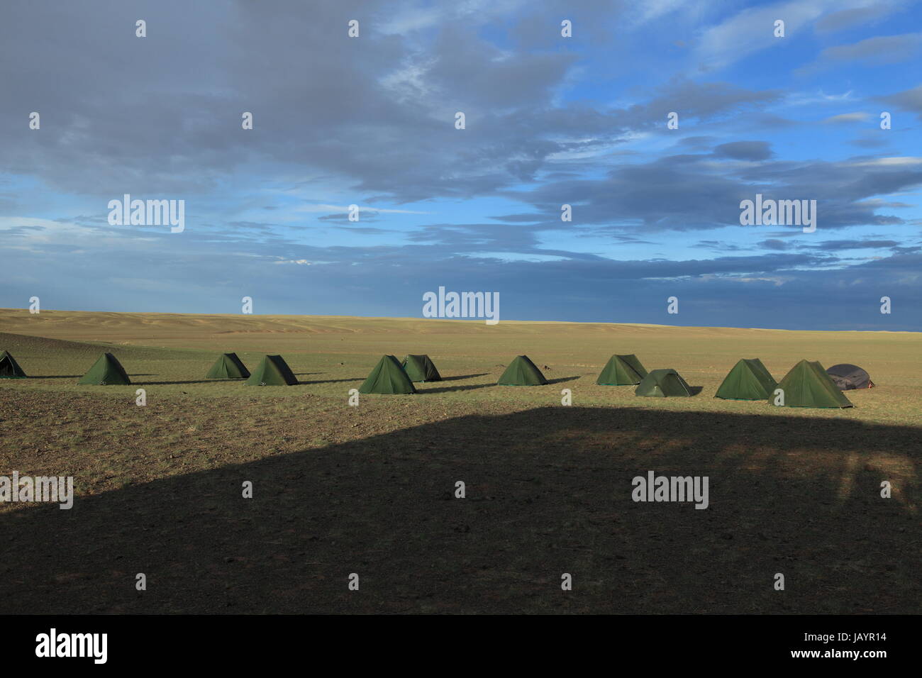 Camping tents in mongolian hi-res stock photography and images - Alamy