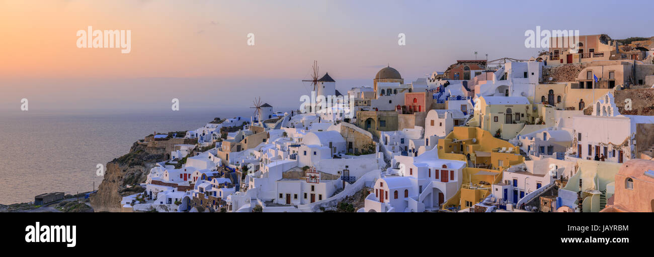 Greek sunset magic hi-res stock photography and images - Alamy