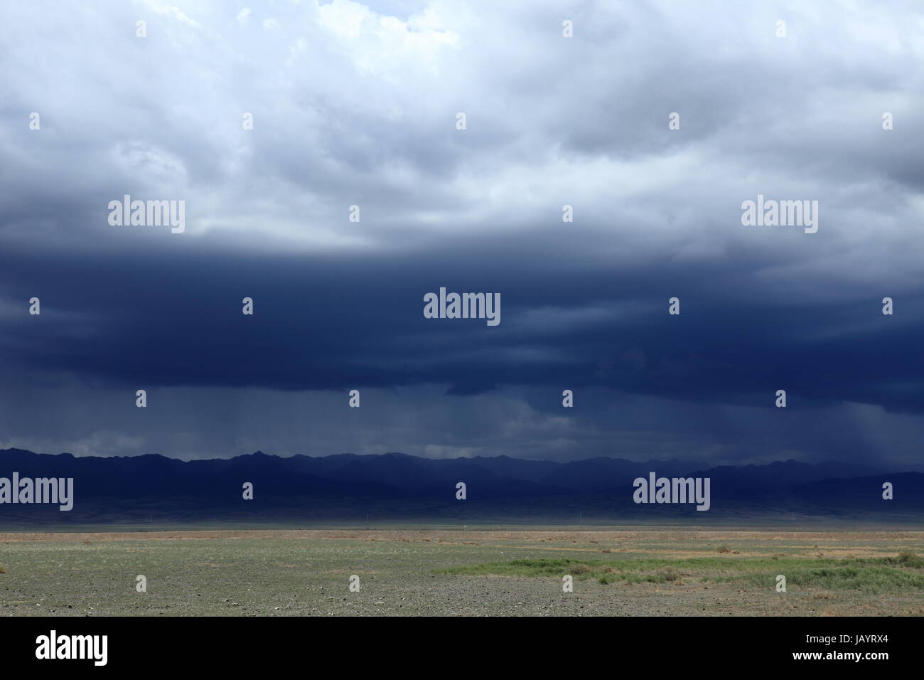 rainy season in mongolia Stock Photo - Alamy