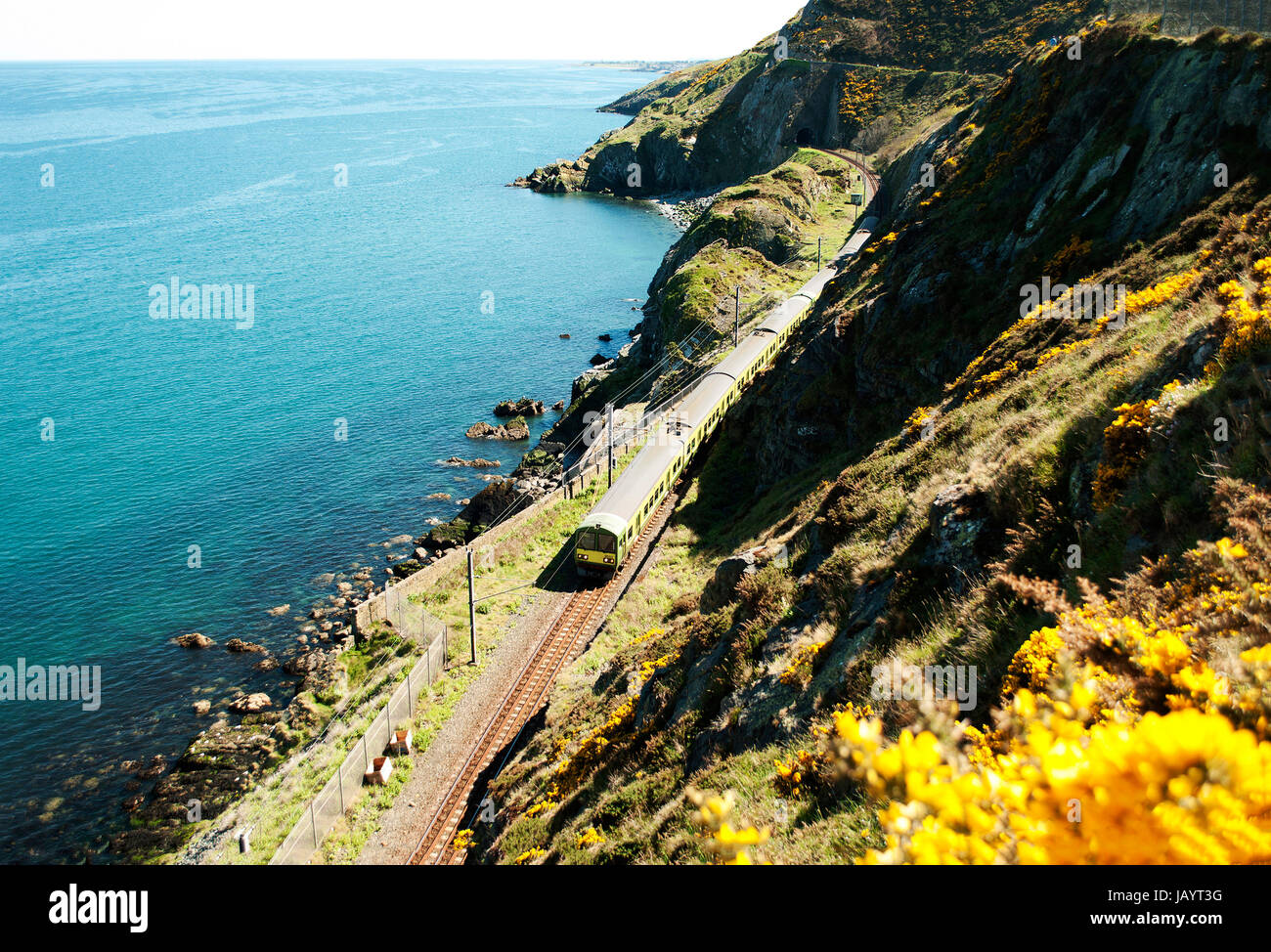 The Cliff Walk is a linear walk between Bray and Greystones, following ...