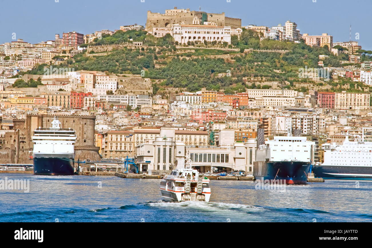port of naples Stock Photo - Alamy