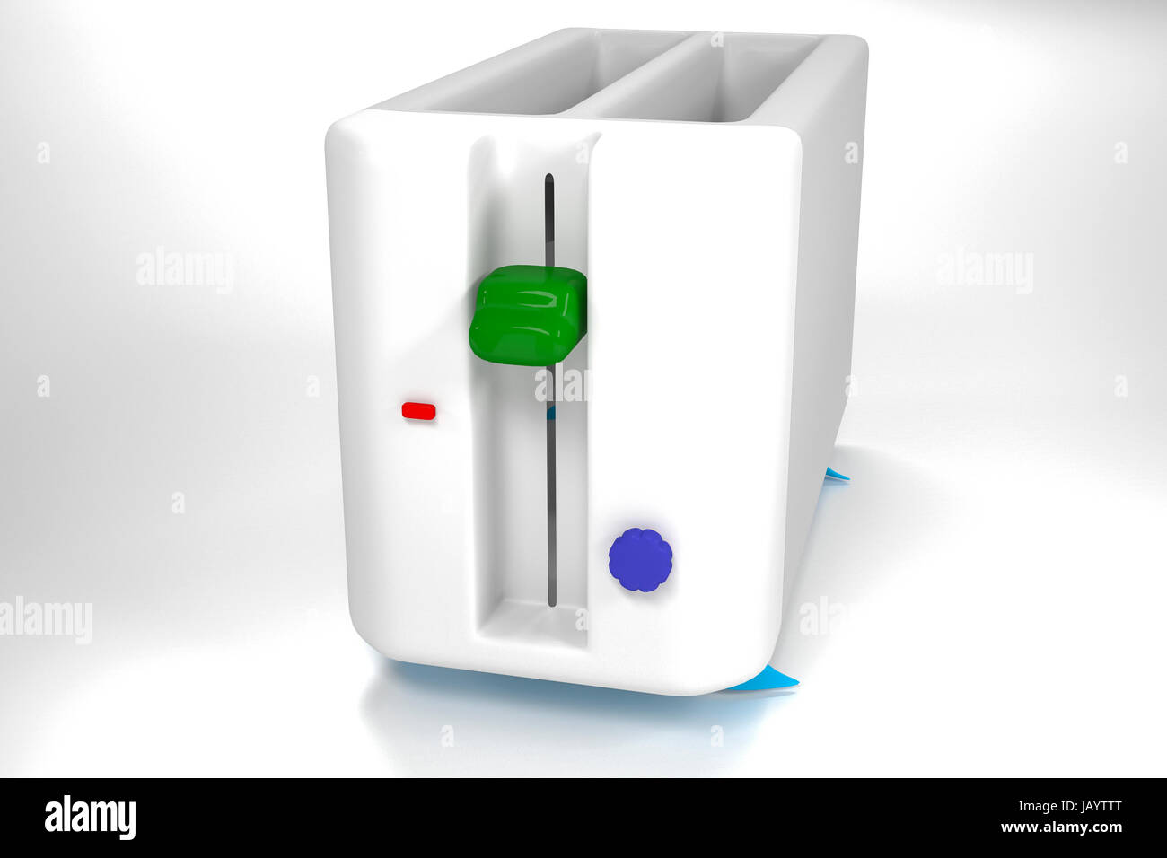 Modern red toaster empty hi-res stock photography and images - Alamy